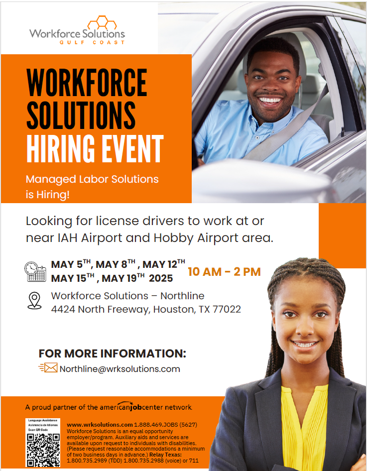 Calendar of Events - Workforce Solutions